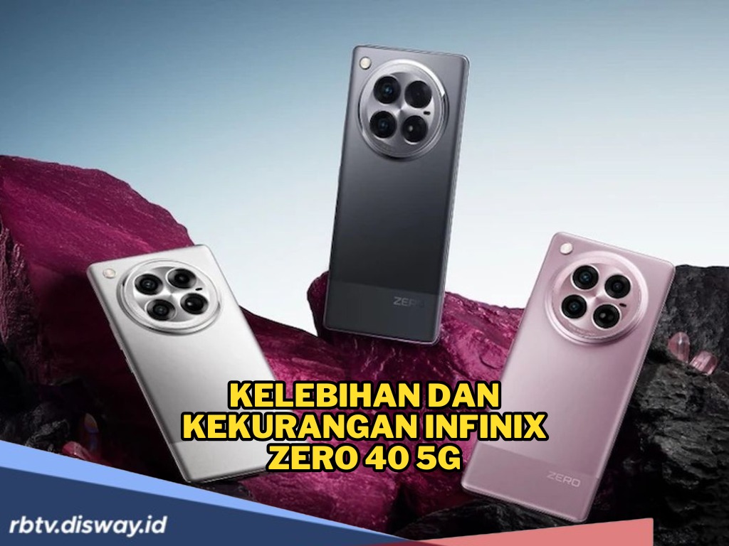 Hp Mid-Range dengan Spek Kece dan Harga Bersahabat! Cek kelebihan dan Kekurangan Infinix Zero 40 5G