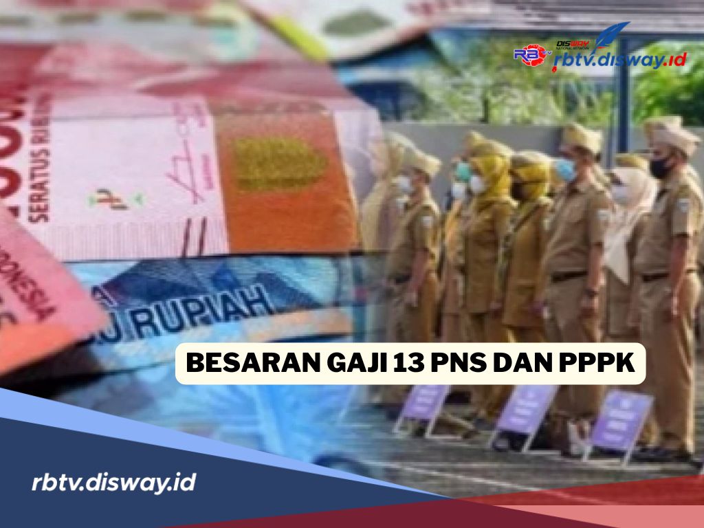 Resmi, Ini Besaran Gaji ke-13 PNS dan PPPK, Ada Kenaikan?