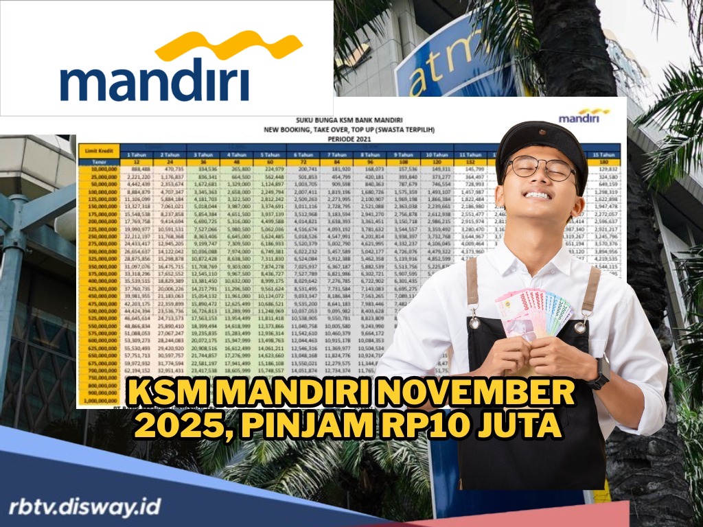KSM Mandiri November 2025 Bisa untuk Beli Barang Elektronik, Pinjam Rp ...