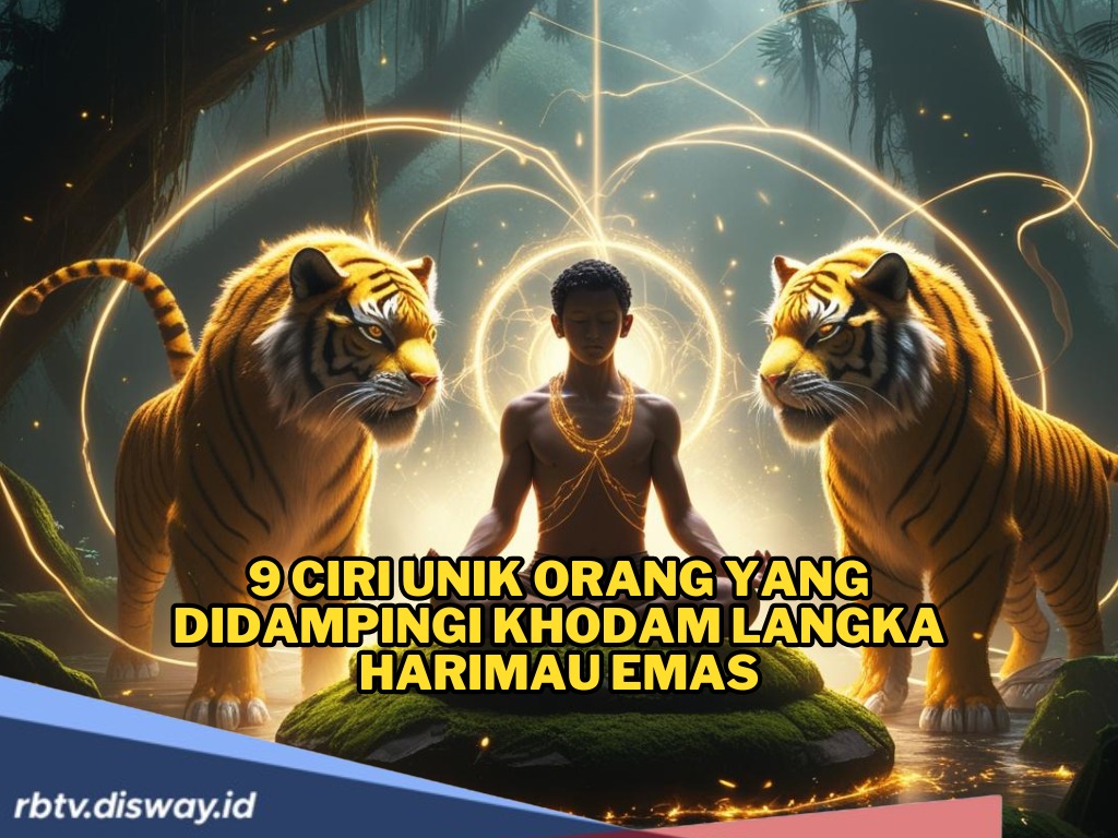 9 Ciri Unik Orang yang Didampingi Khodam Harimau Emas, Salah Satunya Memiliki Aura Kharisma Tinggi