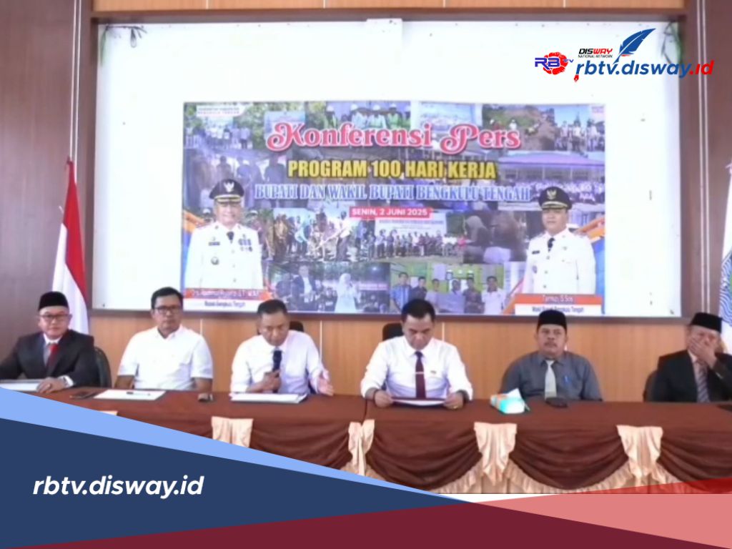 100 Hari Kerja Tuntas, Kini Bupati Bengkulu Tengah Susun Program 500 Hari Kerja