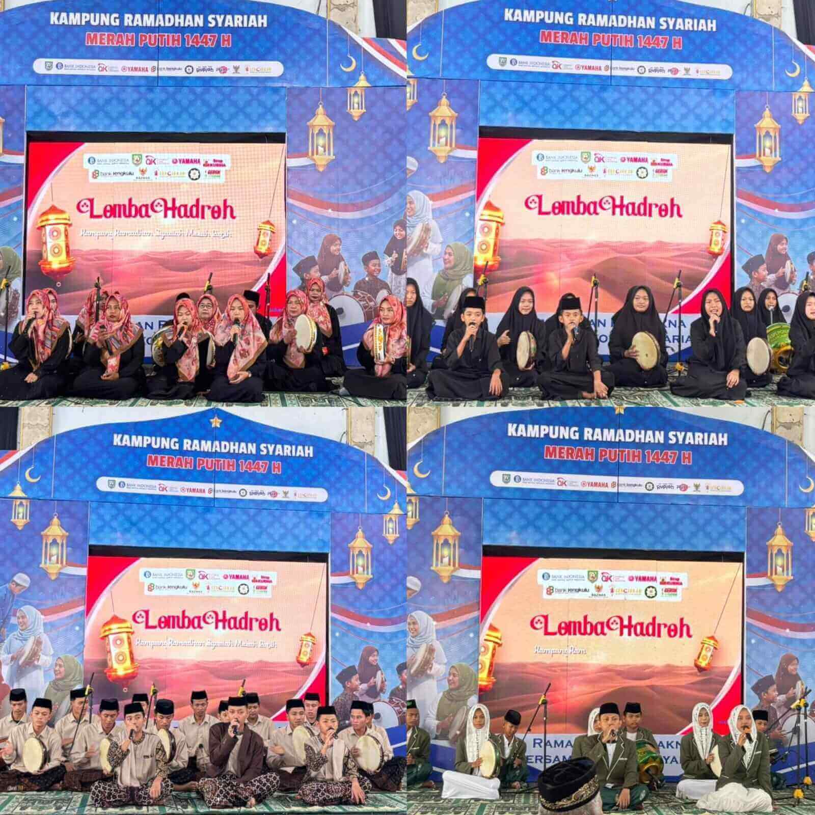 Lomba Islami Kampung Ramadhan Syariah Merah Putih Makin Semarak, Grup ...