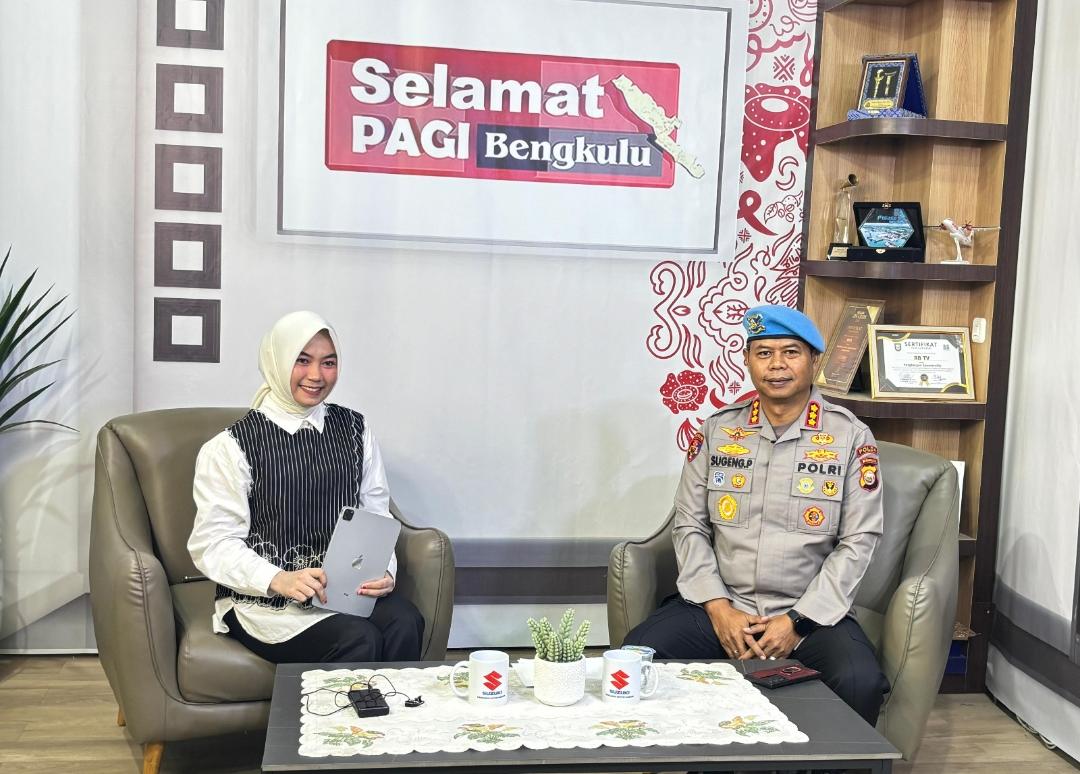 Bintang Tamu Dialog RBTV, Bidpropam Polda Bengkulu Sosialisasikan QR ...