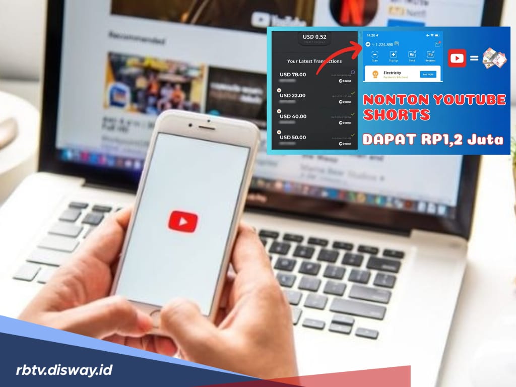 Bermodal Nonton Youtube Cair Uang hingga Rp 1,2 Juta, Dapatkan Hari Ini 16 Februari 2025