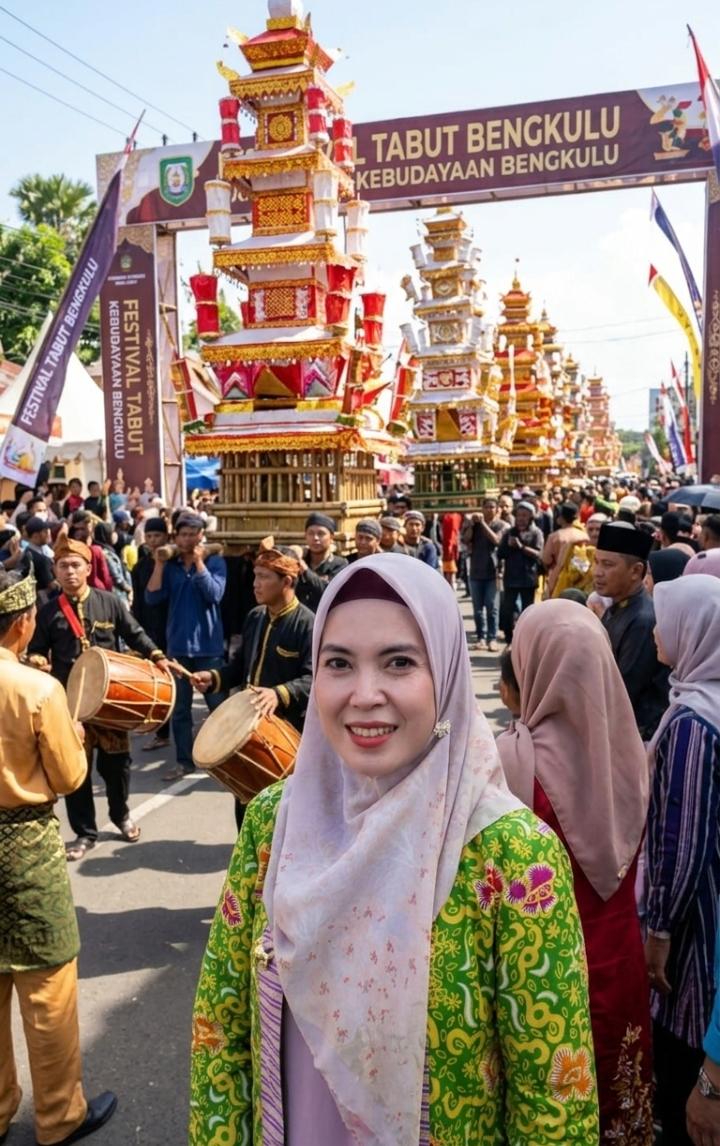 Dinas Pariwisata Kota Bengkulu Tata Area UMKM Selama Festival Tabot 2026