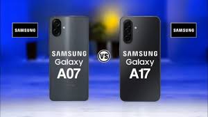 Samsung Galaxy A07 Vs Samsung Galaxy A17 5G, Dua HP Andalan Samsung, Begini Spesifikasinya