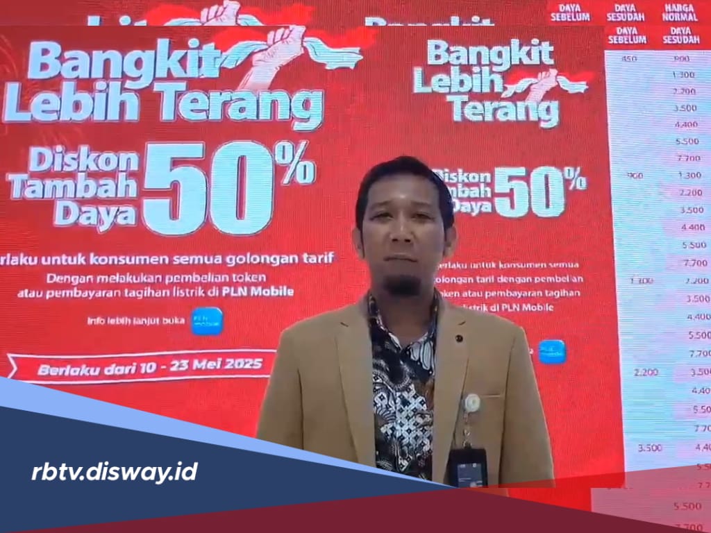 Ada Diskon Tambah Daya Listrik Sebesar 50 Persen, Berlaku untuk Pelanggan dengan Syarat Berikut