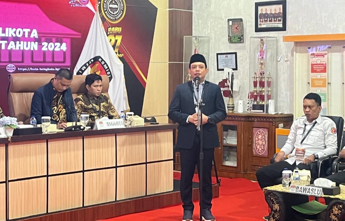 KPU Kota Bengkulu Tetapkan Dedy-Roni Sebagai Walikota dan Wakil Walikota Terpilih 2025