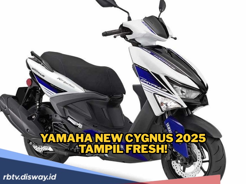 Motor Baru Yamaha New Cygnus 2025 Resmi Meluncur! Warna Baru, Desain ...